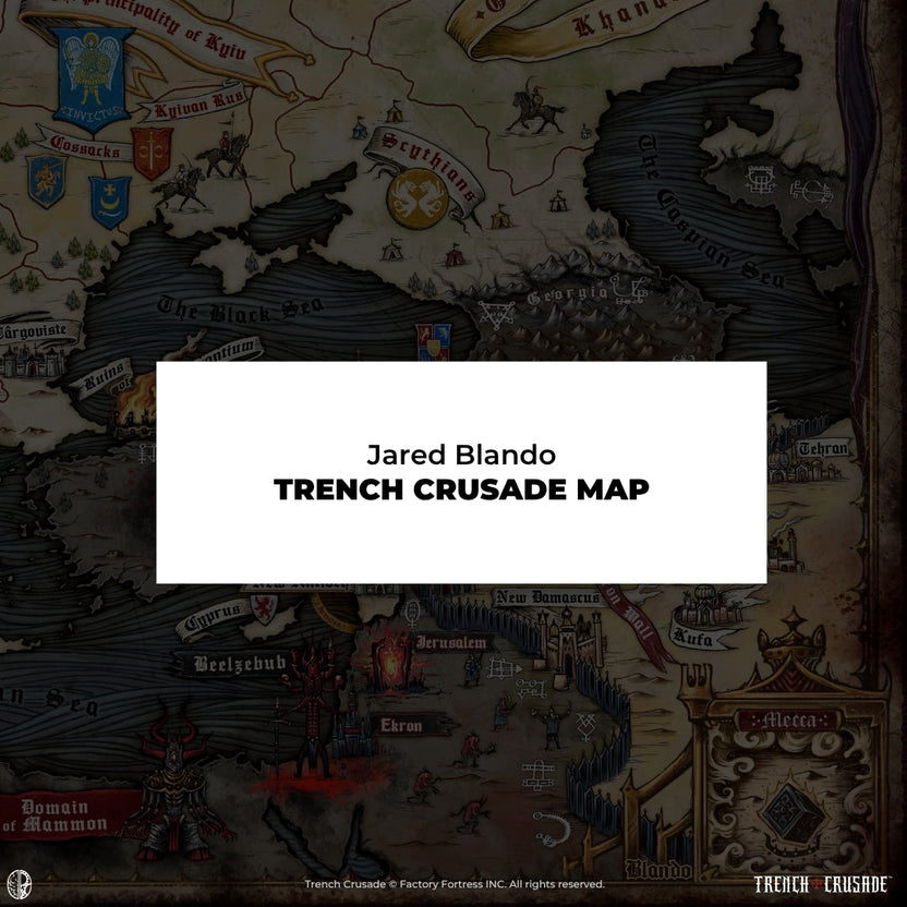 Trench Crusade: The Map of Trench Crusade – MINDWORKS USA