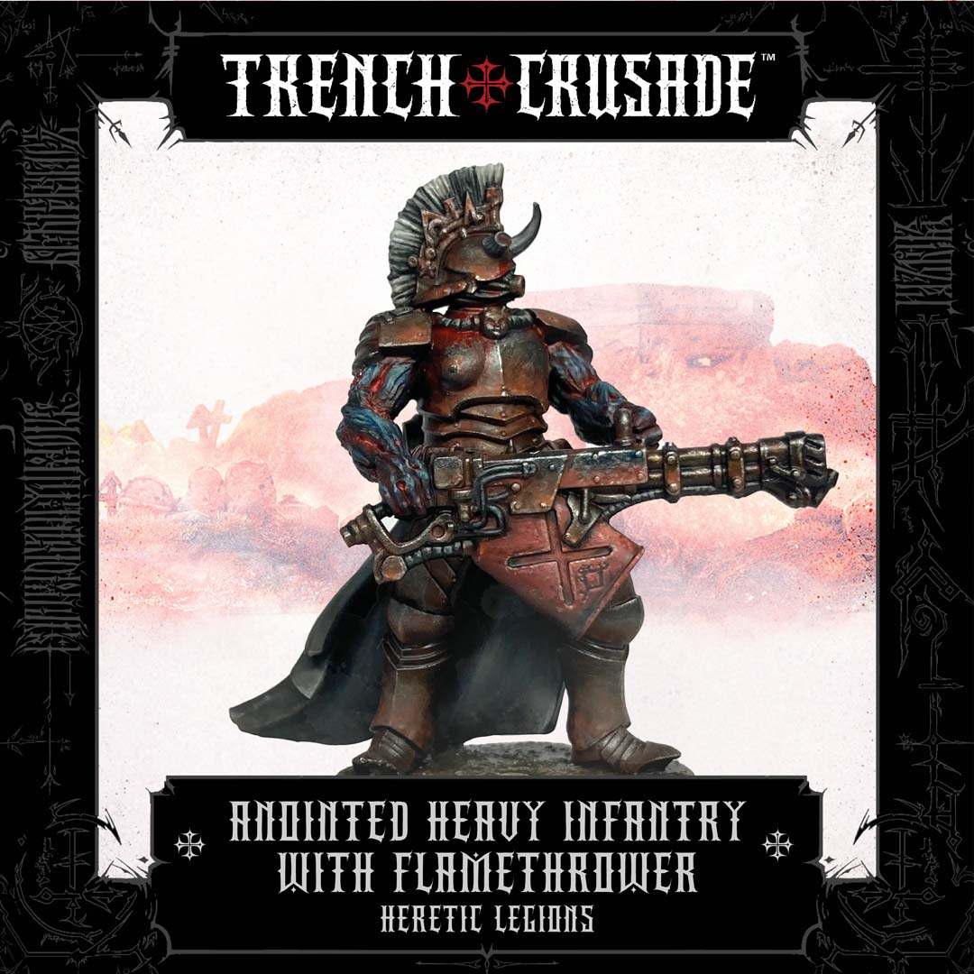 Heretic Legions Anointed Heavy Infantry with Heavy Flamethrower ...